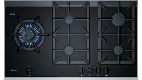 NEFF N90 T29TS79N0 85cm Gas Hob - Black — Power Appliances