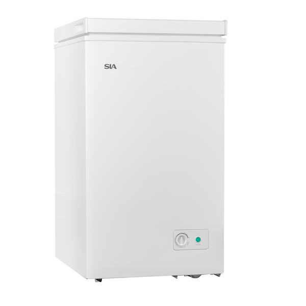 SIA SCF92WE 47cm White Freestanding Compact Chest Freezer 92L — Power ...